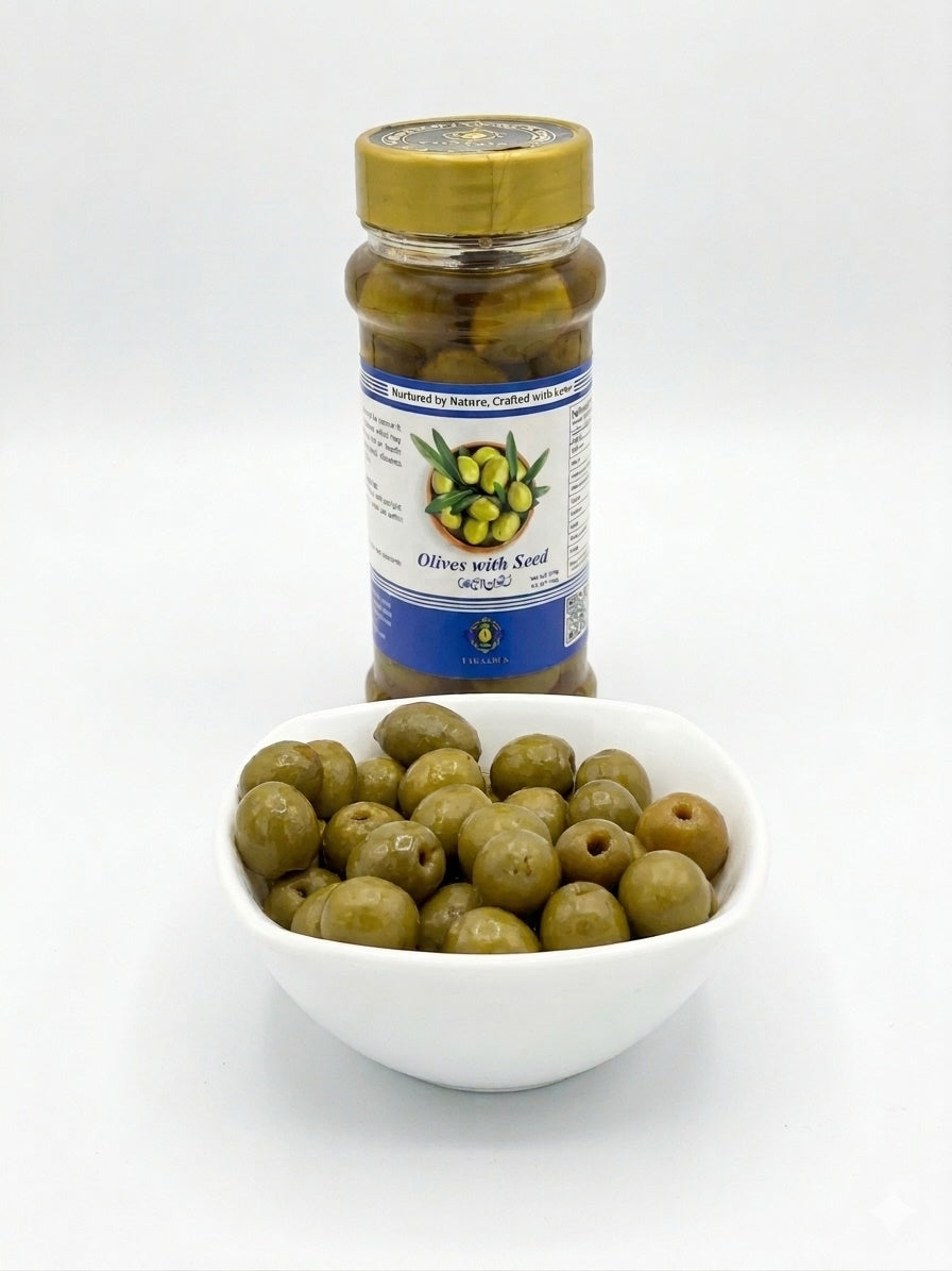 Olive in Brine (Whole) - Tabarruk Foods New